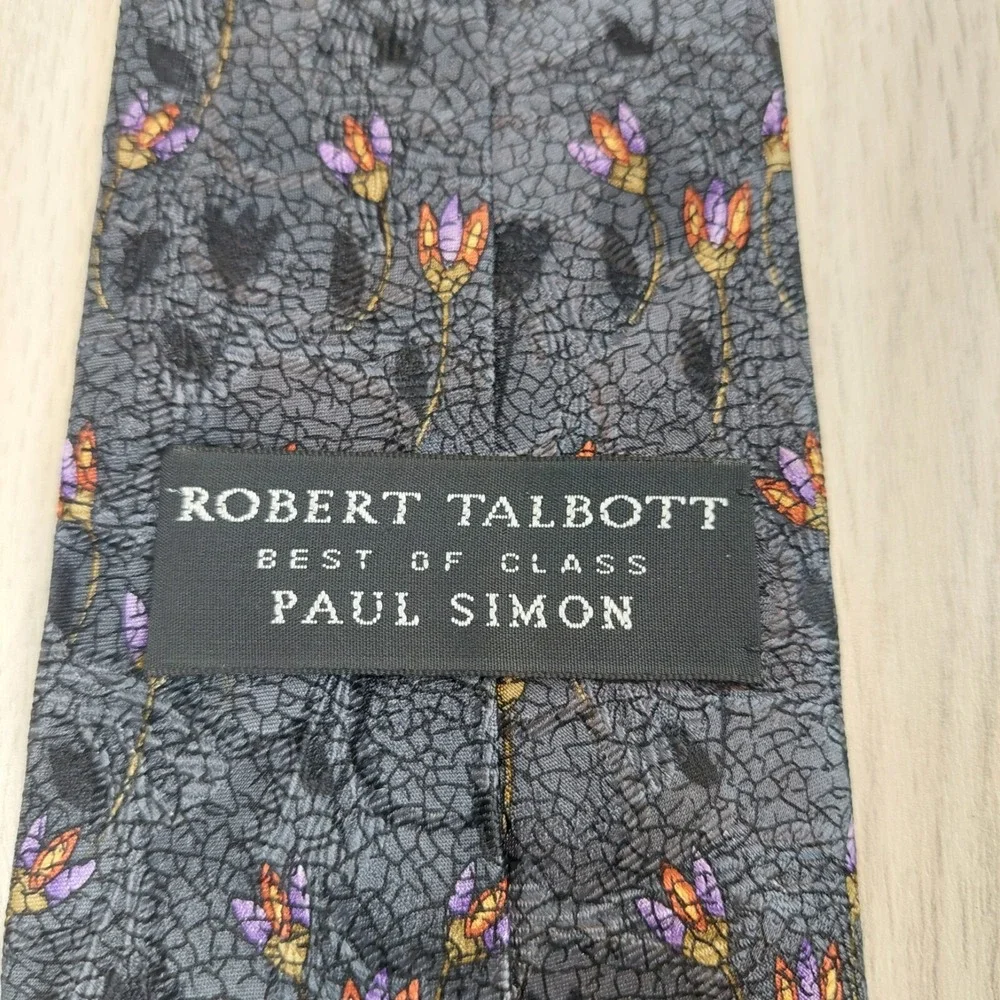 Robert Talbott | Accessories | Robert Talbott Necktie Mens Os Grey ...